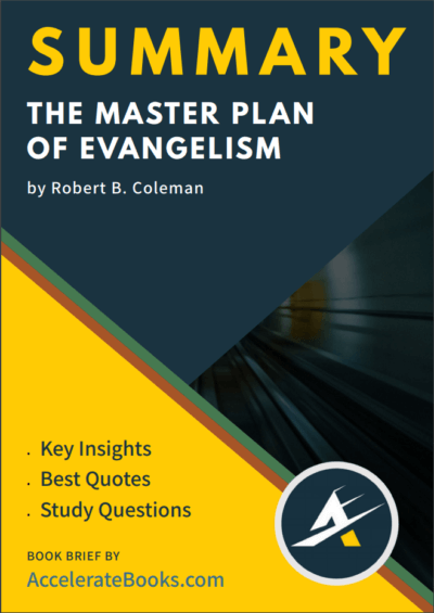 [ Book Summary ] The Master Plan of Evangelism by Robert E. Coleman ...