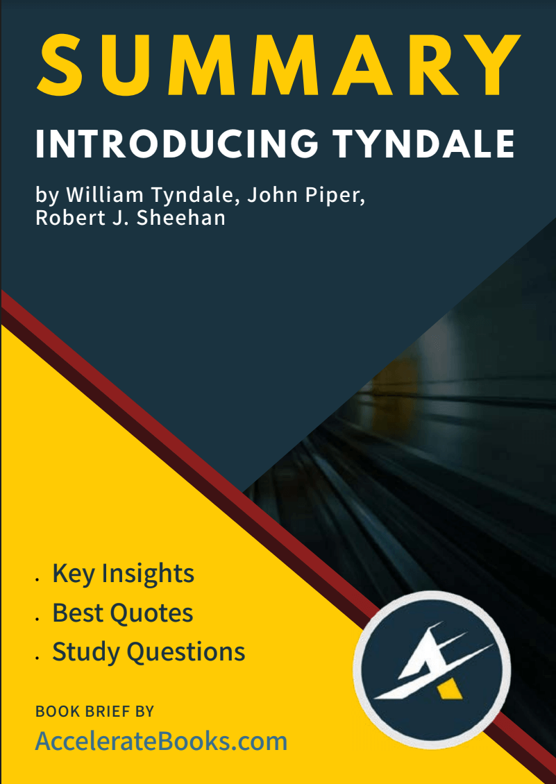 [ Book Summary ] Book Summary of Introducing Tyndale by William Tyndale ...