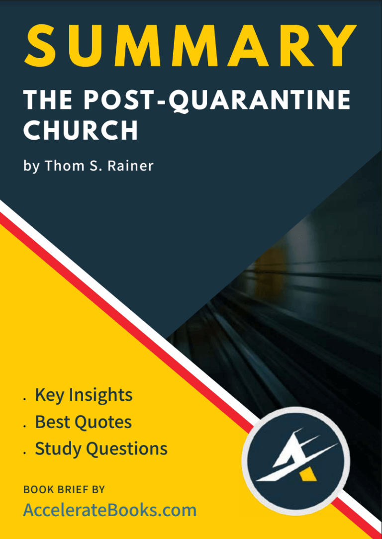 [ Book Summary ] Book Summary of The Post-Quarantine Church by Thom S ...