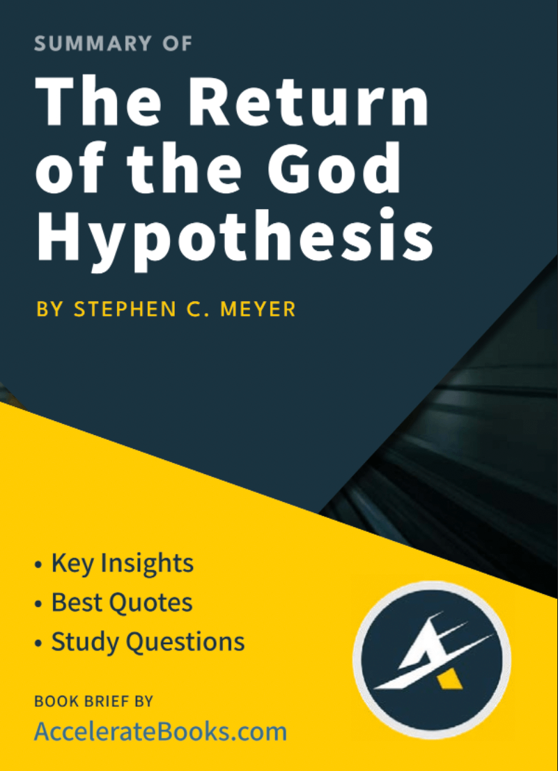[ Book Summary ] Book Summary of The Return of the God Hypothesis by Stephen C. Meyer ...