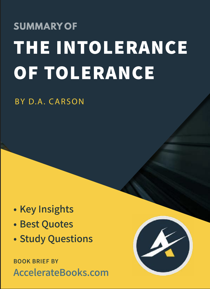 [ Book Summary ] Book Summary of The Intolerance of Tolerance by D.A ...
